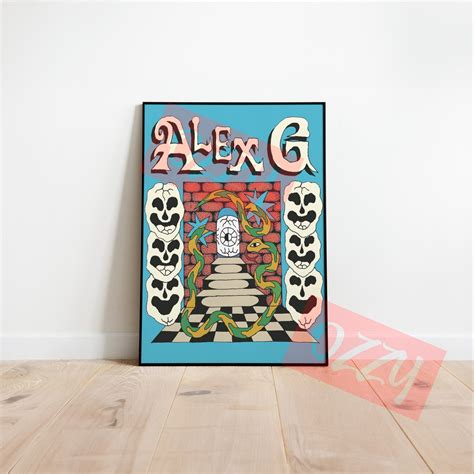Alex G Poster Instant Download Printable High Dpi Files Etsy Uk