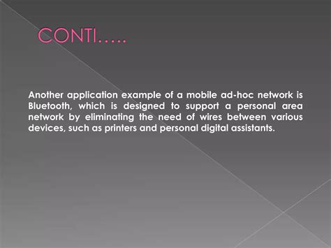 Mobile Ad Hoc Network Pptx Computer Networking Computing
