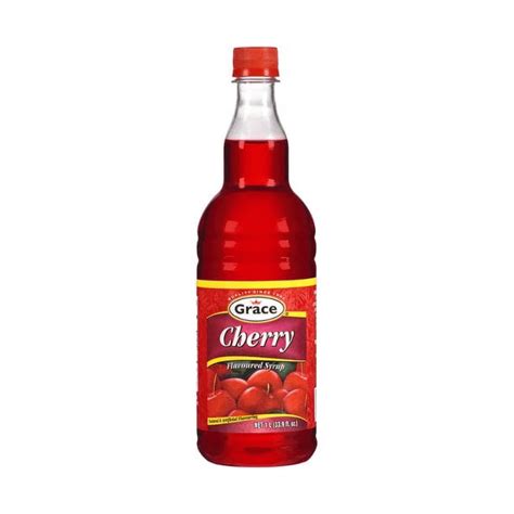 Best Before 050826 Grace Cherry Flavored Syrup 255 Oz