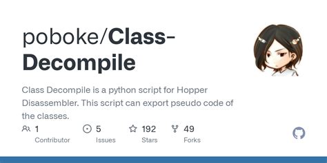 GitHub Poboke Class Decompile Class Decompile Is A Python Script For Hopper Disassembler