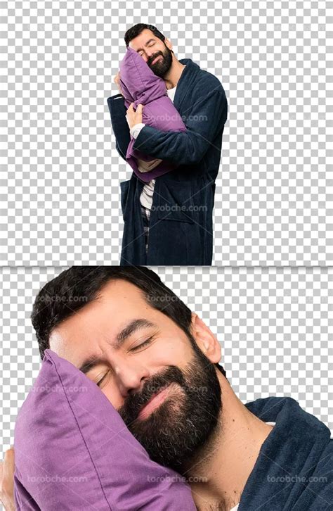 عکس مرد خوابیده دوربری گرافیک با طعم تربچه