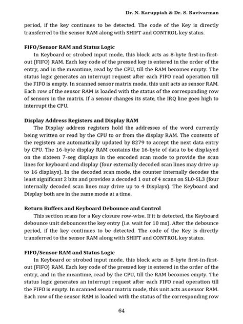 Microprocessors And Microcontrollers 64 Pdf Computer Keyboard