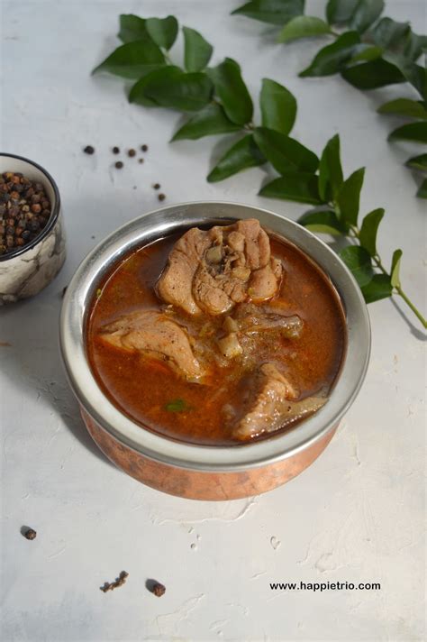 Pepper Chicken Currypepper Chicken Curry In Pressure Cooker Cook