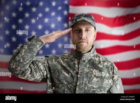 Military Salute Flag