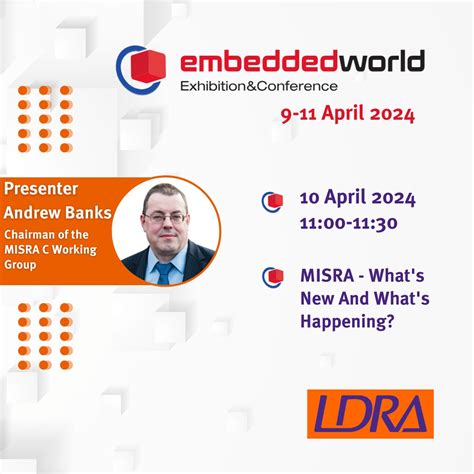 ldra limited on linkedin embeddedworld misra ldra