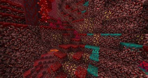 Old Netherrack On Nylium Nether Gold Ore Minecraft Texture Pack