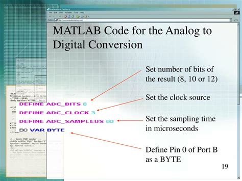 Ppt Data Acquisition System Using Matlab And Pic Microcontrollers