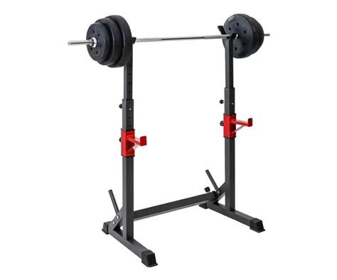 Estacion De Sentadilla Y Pecho Rack Barras Ejercicio Gym High End Fitness