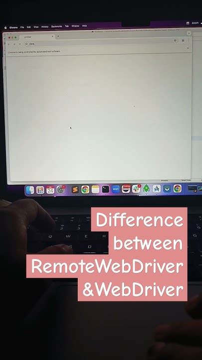 Selenium Seleniumcourse Difference Between Remotewebdriver