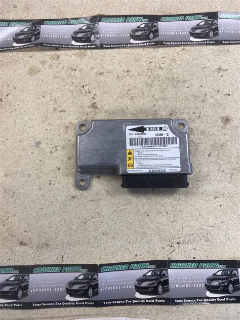 Cadillac Escalade Srs Module Part 25823556