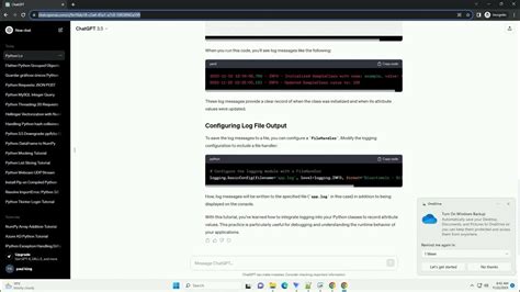 Python Logging How To Save Class Attributes Values In The Log File Youtube
