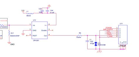 OPA361 Schematic Review Amplifiers Forum Amplifiers TI E2E Support Forums