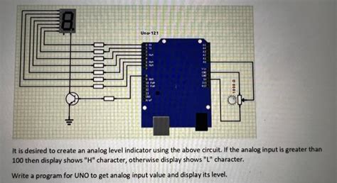 It Is Desired To Create An Analog Level Indicator Chegg Com