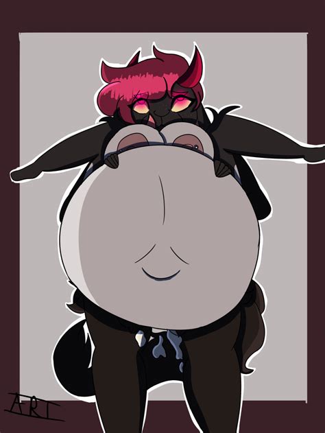 Rule 34 Absurd Res Anthro Ariessuccubitch Belly Big Belly Big