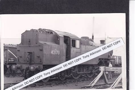 Br Ex Lms Class 4 2 6 4t No 42173 Vintage Image L10436 £1 50 Picclick Uk