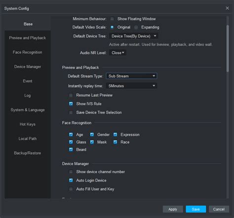 Smart Pss Initial Setup