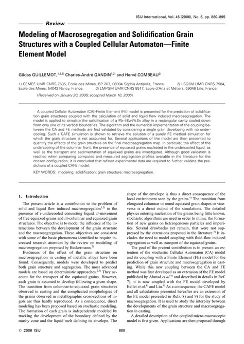 pdf modeling of macrosegregation and solidification grain structures with a coupled cellular