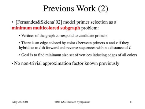 Ppt Minimum Pcr Primer Set Selection With Amplification Length And