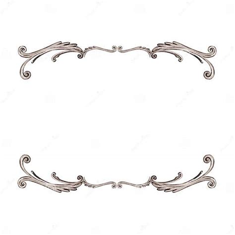 Square Shaped Vintage Copy Space Template Antique Style Decorated