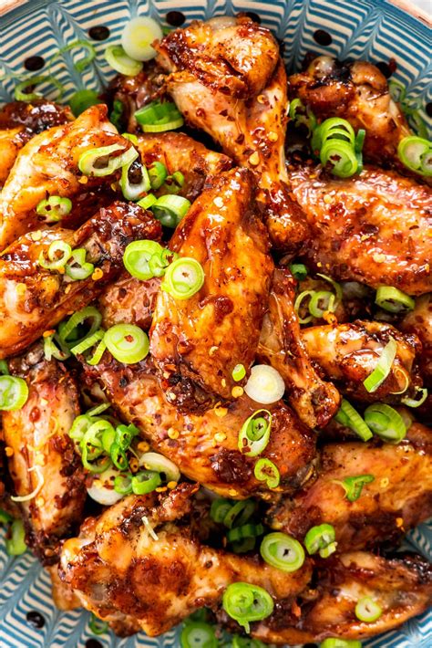 Honey Garlic Chicken Wings Jo Cooks