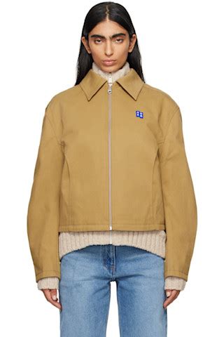 Tan TRS Tag Jacket By ADER Error On Sale