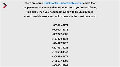 Ppt How To Fix Quickbooks Unrecoverable Error Powerpoint Presentation Id 11760023