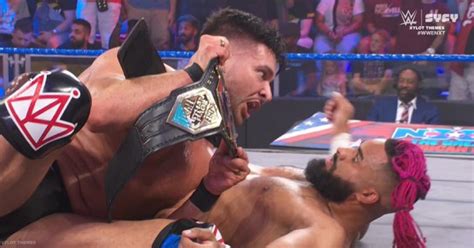 Wwes Ethan Page Delivers Big Nxt Title Win At Great American Bash