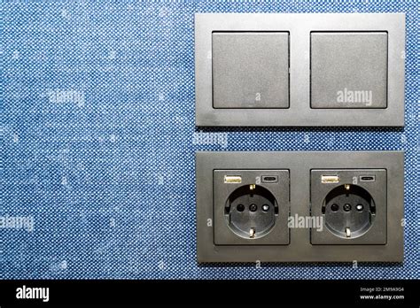 Light Switches V USB And USB Type C Sockets Are Built Into The Fabric Surface Of The