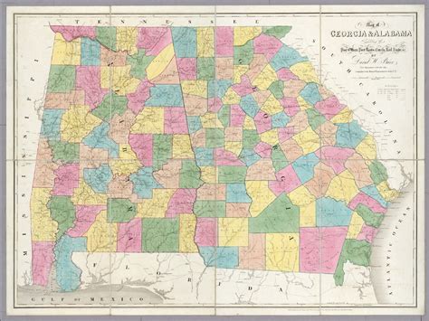 Map Of Alabama And Georgia Gadgets 2018