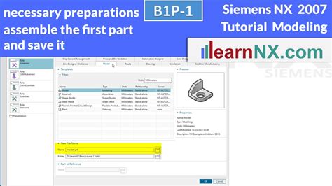 Siemens NX Tutorial Modeling For Beginner YouTube