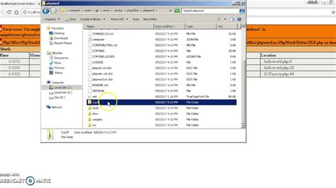 How To Generate Pdffile Using Php Word Library Youtube