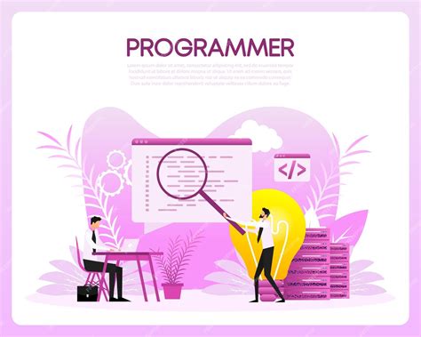 Premium Vector Programmer People Great Design For Any Purposes Vector