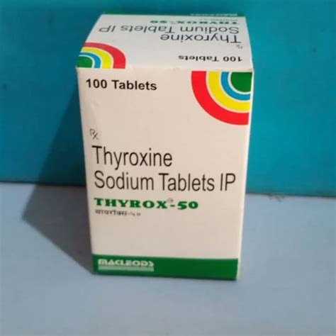 Thyrox 50 Mg Tablets At ₹ 240 Bottle In Nagpur Id 2853767779530