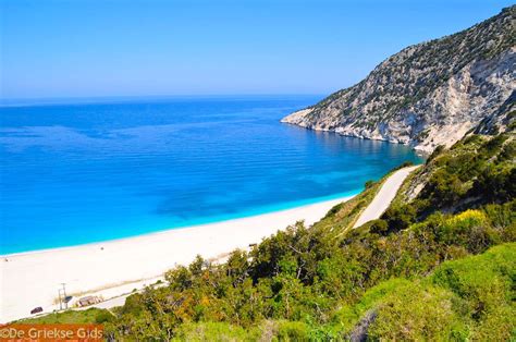 Myrtos Beach Kefalonia Het Mooiste Strand Van Het Eiland