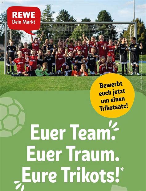 Euer Team Euer Traum Eure Trikots Angebot Bei Rewe Kaufpark
