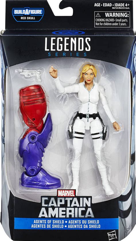 Marvel Legends Sharon Carter Agent 13 Red Skull Build A Figure