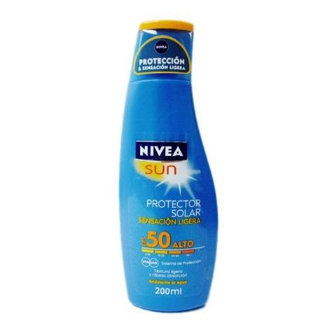 Nivea Bloqueador Fps 50 Sensación Ligera Botella 200ml