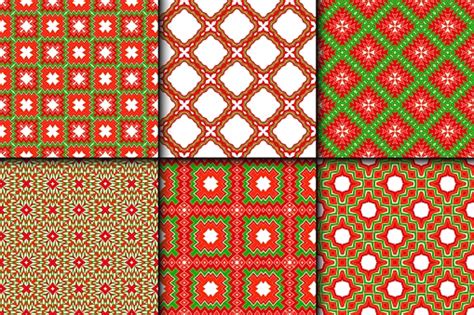 밝고 화려한 배경의 집합입니다 벡터 일러스트입니다 디자인 벽지 패션 인쇄에 대 한 추상적인 기하학적 스타일으로 완벽 한 패턴입니다 빨강 녹색 0명에 대한 스톡 벡터 아트 및