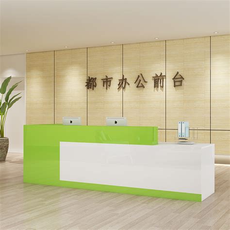 公司前台接待台培训机构桌奶茶店柜台服务台迎宾台转角吧台收银台 虎窝淘