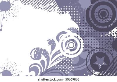 Vintage Background Flowers Rainbow Stock Vector Royalty Free