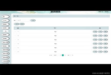 基于springboot实现高校党务系统演示【附项目源码】高校党务管理系统源码 Csdn博客