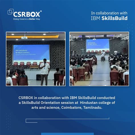 Csrbox On Linkedin A Skillsbuild Orientation Session Was Conducted By