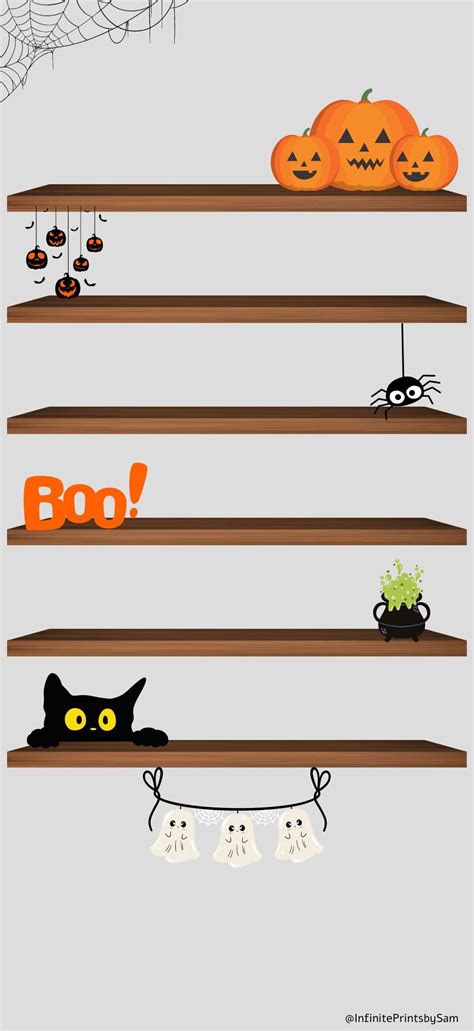 Ios 18 Halloween Bookshelf Wallpaper Etsy Ios 18 Halloween Bookshelf Wallpaper Etsy