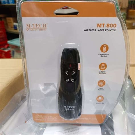 Jual M Tech Original Laser Pointer Wireless Presenter Mt 800 Best