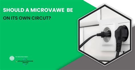 Should A Microwave Be On Its Own Circuit Aws Domestic Appliance Repairs