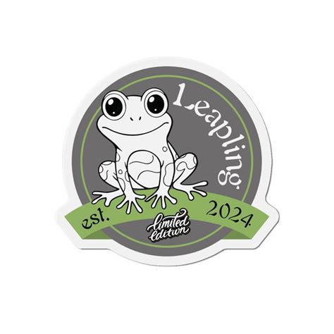 Magnet Leapling 2024 Leap Year Frog Etsy