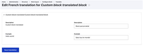 Drupal 8 Create Custom Block Plugin Configs Translatable Azz Eddine