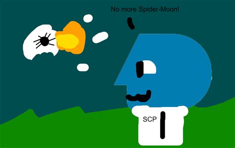Scp Foundation P Head Blows Up The Spider Moon By Mewlovesart On Deviantart