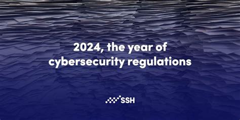 Ssh Communications Security On Linkedin 2024 The Year Of Cybersecurity Regulations Ssh