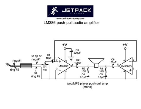 037 Lm386 Push Pull Schematic Download Pdf